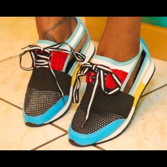 Shoes | Nwt Retro Open Side Sneaker Shoe | Poshmark